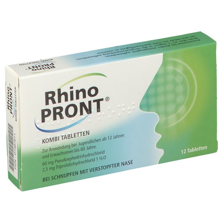 RhinoPRONT® KOMBI TABLETTEN 12 St - Shop Apotheke