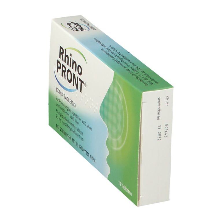 RhinoPRONT® KOMBI TABLETTEN 12 St - Shop Apotheke