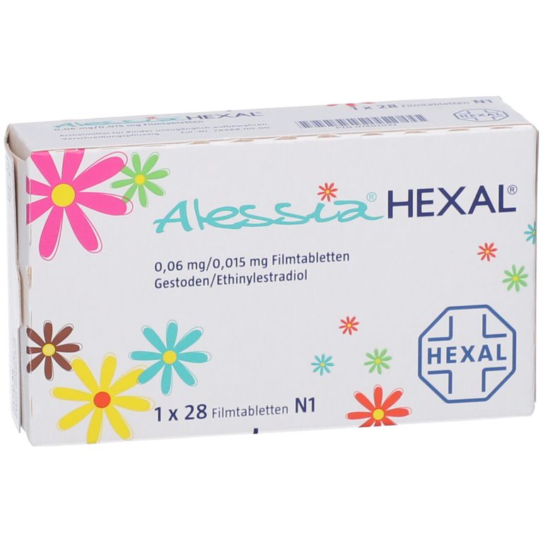 Alessia® HEXAL® 0,06 mg/0,015 mg 1x28 St mit dem E-Rezept kaufen - Shop ...