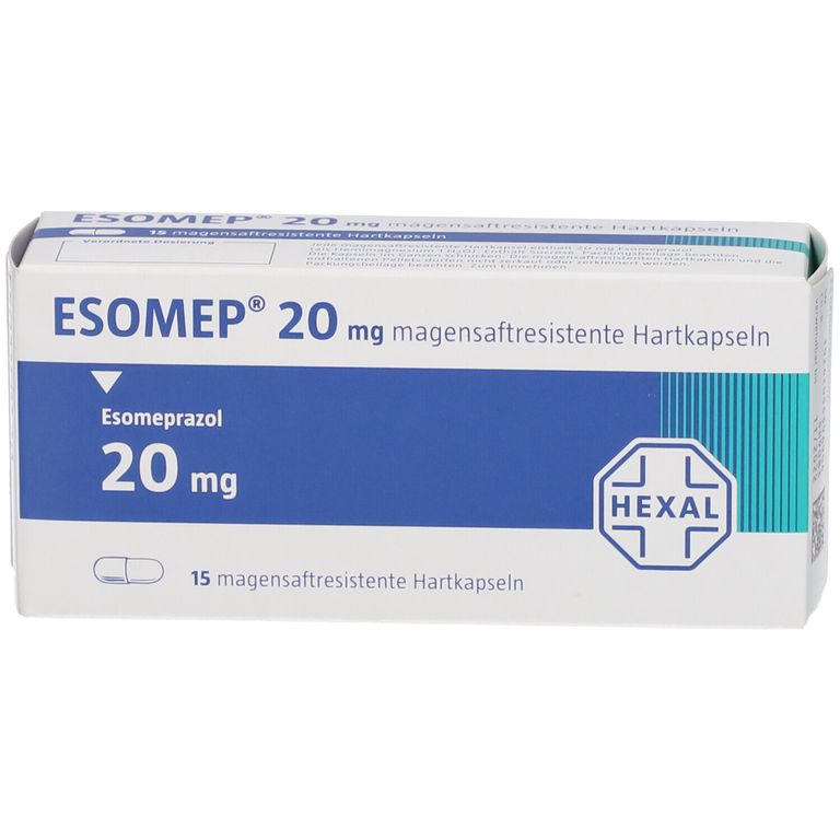 ESOMEP® 20 mg 15 St mit dem E-Rezept kaufen - Shop Apotheke