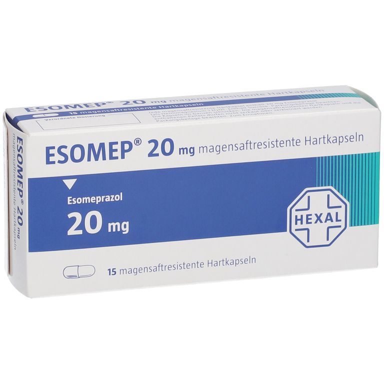 ESOMEP® 20 mg 15 St mit dem E-Rezept kaufen - Shop Apotheke