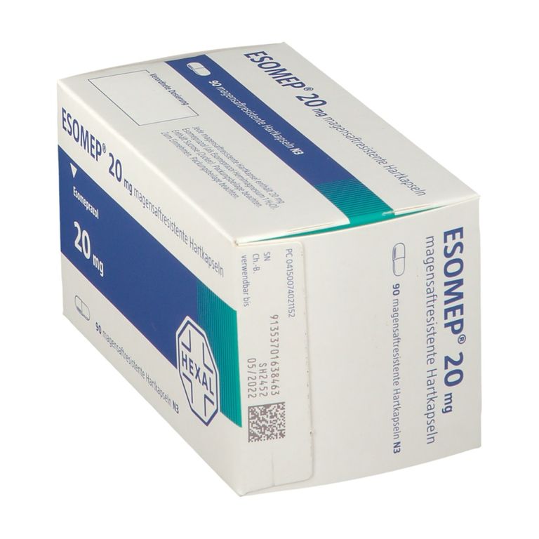 ESOMEP® 20 mg 90 St mit dem E-Rezept kaufen - Shop Apotheke