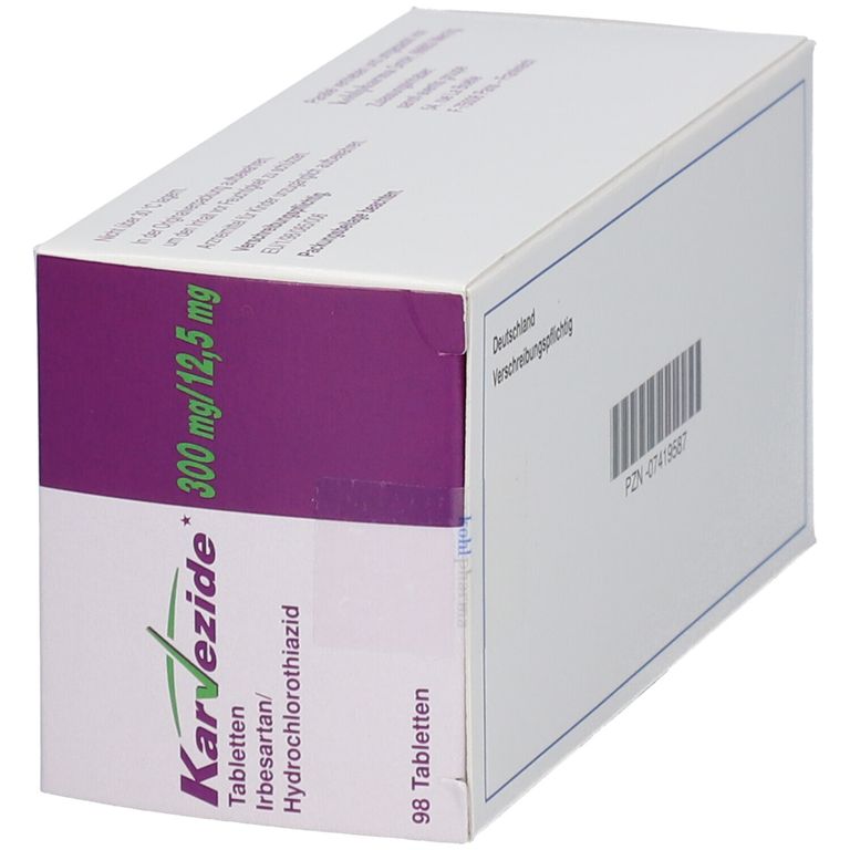 Karvezide 300 mg/12,5 mg 98 St mit dem E-Rezept kaufen - Shop Apotheke