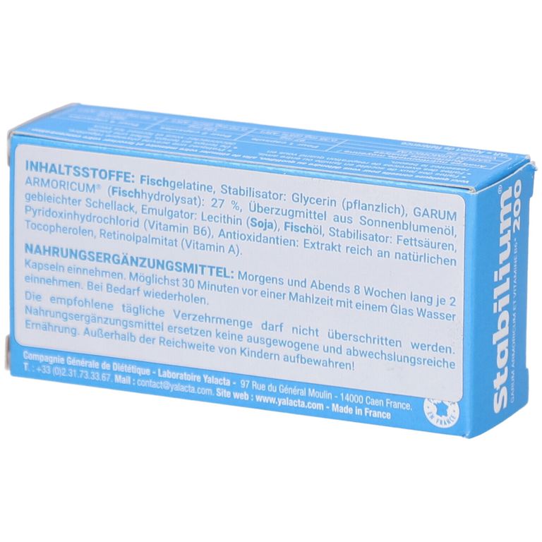stabilium® 200 Kapseln 30 St - Shop Apotheke
