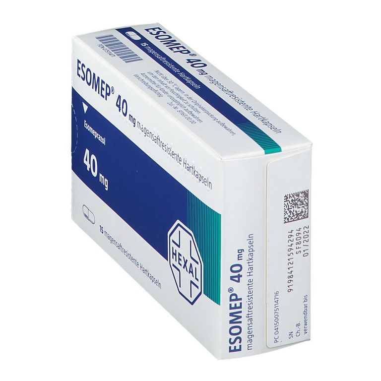 ESOMEP® 40 mg 15 St mit dem E-Rezept kaufen - Shop Apotheke
