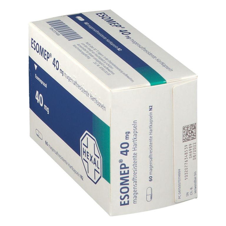 ESOMEP® 40 mg 60 St mit dem E-Rezept kaufen - Shop Apotheke