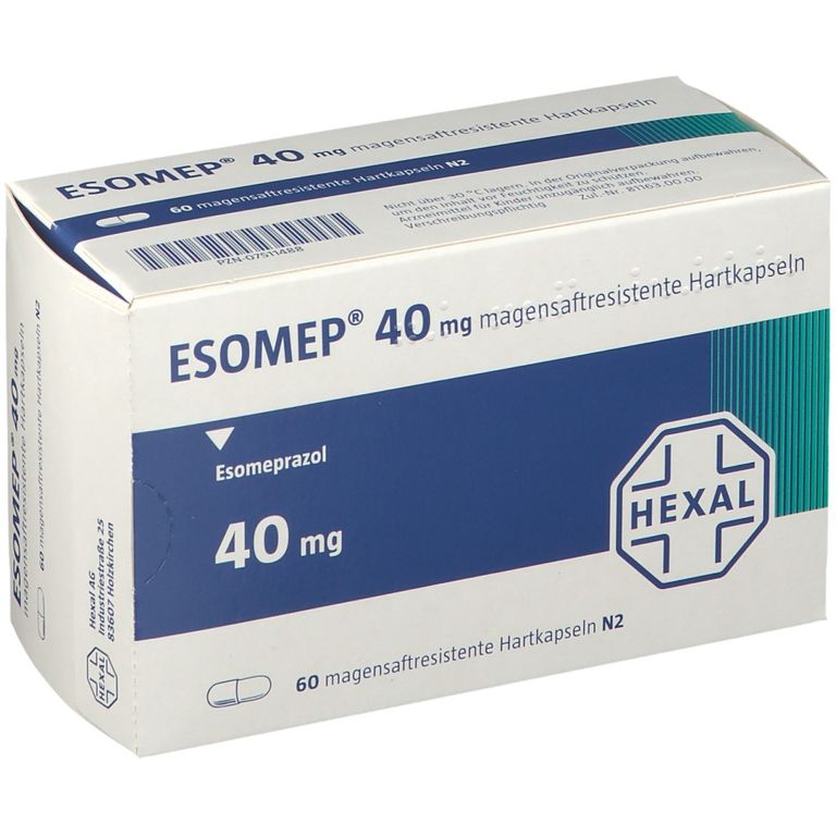 ESOMEP® 40 mg 60 St mit dem E-Rezept kaufen - Shop Apotheke