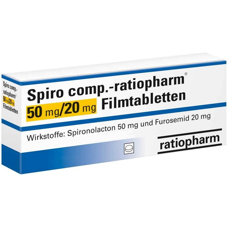 Spiro comp.-ratiopharm® 50 mg/20 mg 100 St mit dem E-Rezept kaufen ...