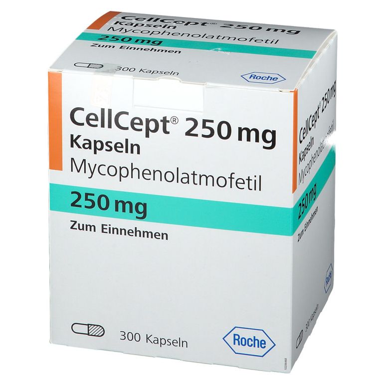 CellCept® 250 mg 300 St mit dem E-Rezept kaufen - Shop Apotheke