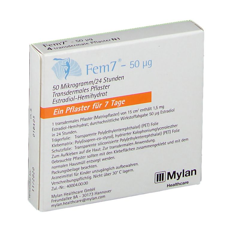 Fem7® 50 µg 4 St mit dem E-Rezept kaufen - Shop Apotheke