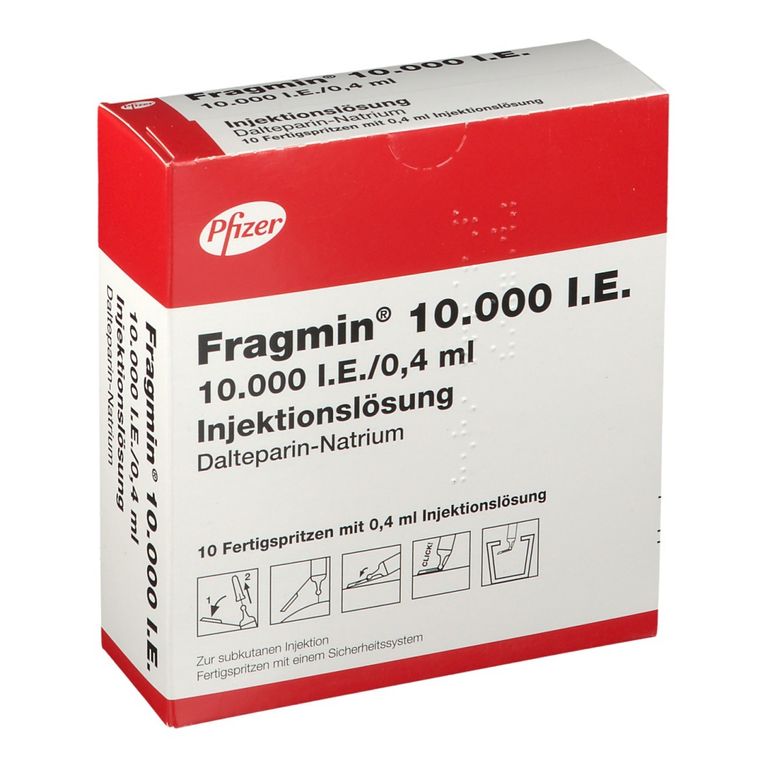 Fragmin® 10.000 I.E 10 St mit dem E-Rezept kaufen - Shop Apotheke