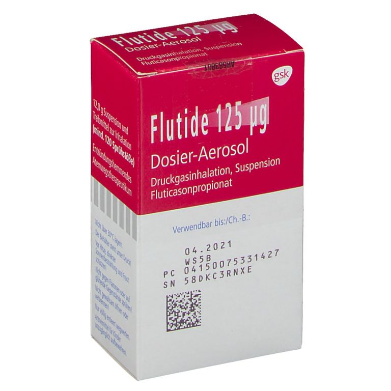 Flutide® 125 µg 1 St mit dem E-Rezept kaufen - Shop Apotheke