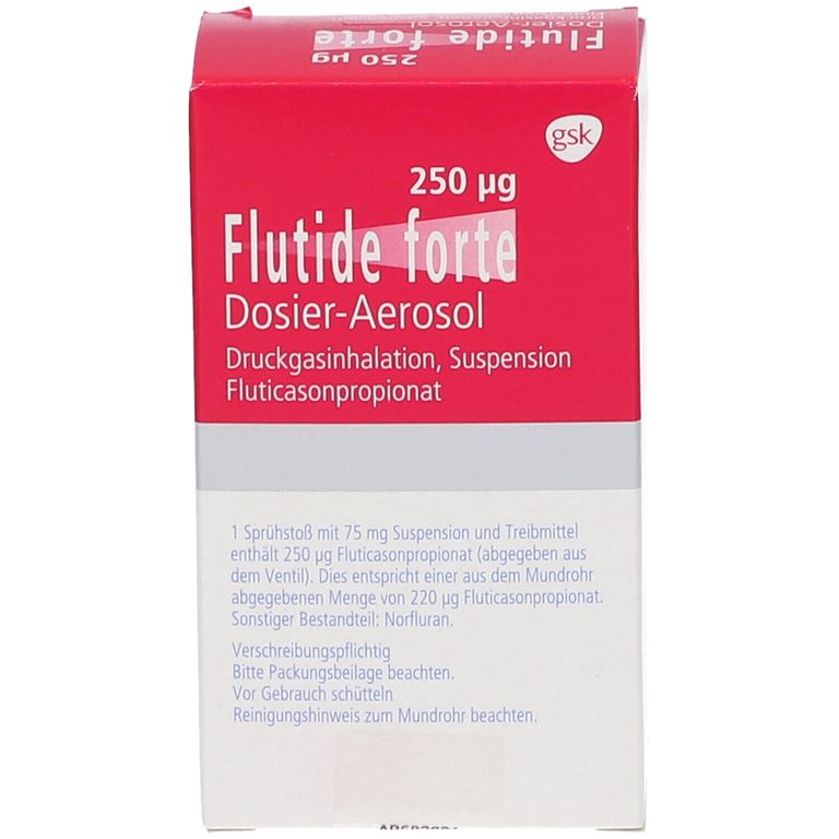 Flutide® forte 250 µg 1 St mit dem E-Rezept kaufen - Shop Apotheke