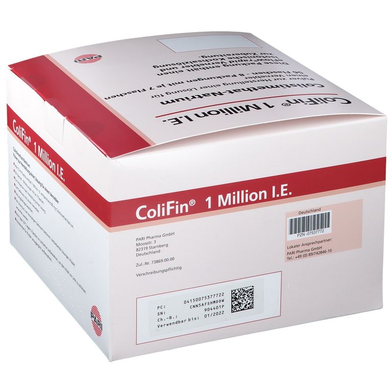 ColiFin® 1 Millionen I.E. 56 St mit dem E-Rezept kaufen - Shop Apotheke