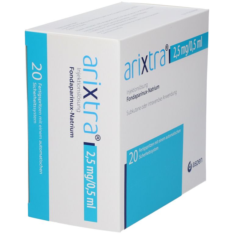 Arixtra 2,5 mg/0,5 ml 20x0,5 ml mit dem E-Rezept kaufen - Shop Apotheke