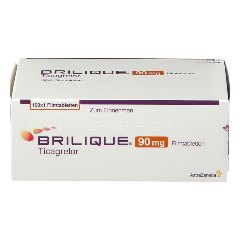 Brilique® 90 mg 100 St mit dem E-Rezept kaufen - Shop Apotheke