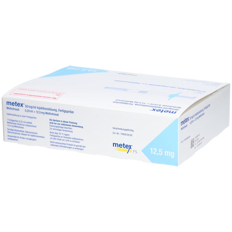 metex® FS 12,5 mg 12 St mit dem E-Rezept kaufen - Shop Apotheke