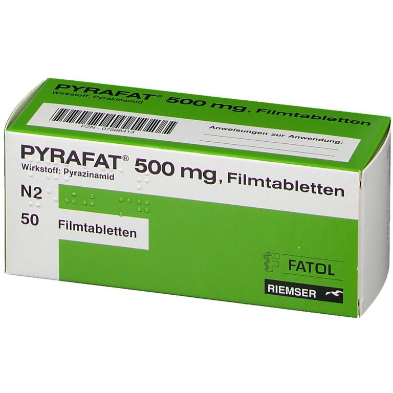 PYRAFAT® 500 mg 50 St mit dem E-Rezept kaufen - Shop Apotheke