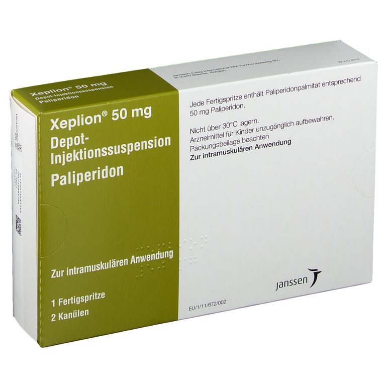 Xeplion® 50 mg 1 St mit dem E-Rezept kaufen - Shop Apotheke
