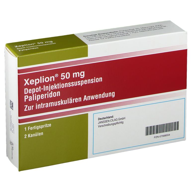 Xeplion® 50 mg 1 St mit dem E-Rezept kaufen - Shop Apotheke