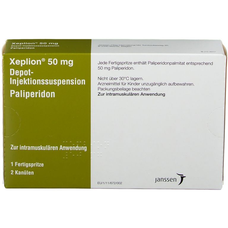 Xeplion® 50 mg 1 St mit dem E-Rezept kaufen - Shop Apotheke