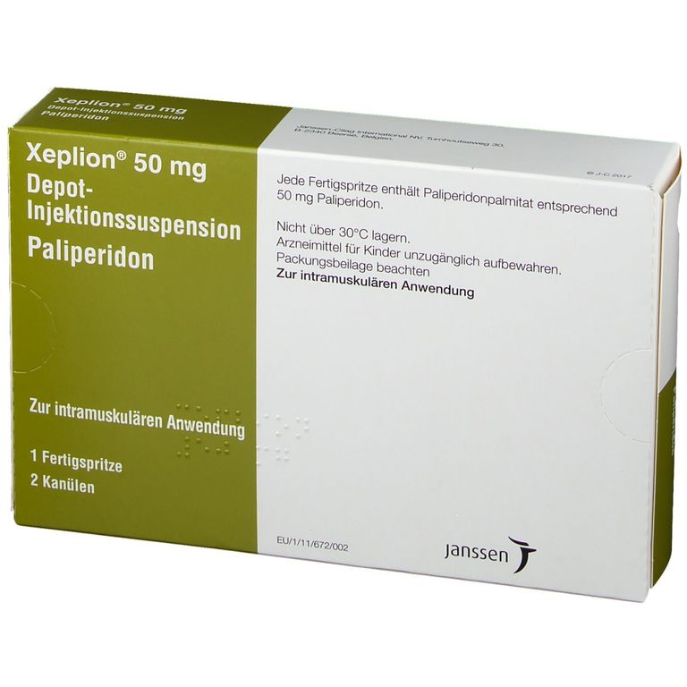 Xeplion® 50 mg 1 St mit dem E-Rezept kaufen - Shop Apotheke