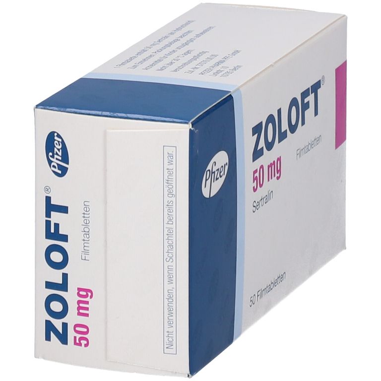 Zoloft® 50 mg 50 St mit dem E-Rezept kaufen - Shop Apotheke