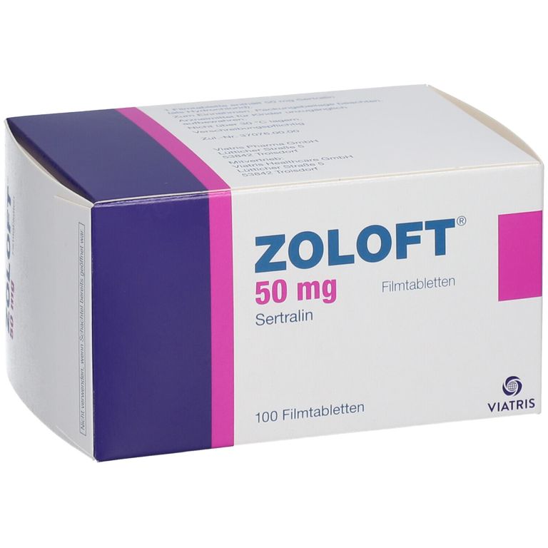 Zoloft® 50 mg 100 St mit dem E-Rezept kaufen - Shop Apotheke