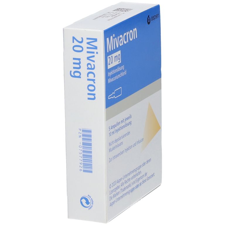 Mivacron® 20 mg 5 St mit dem E-Rezept kaufen - Shop Apotheke