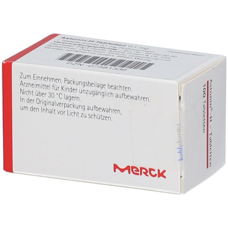 Astonin H 100 St mit dem E-Rezept kaufen - Shop Apotheke