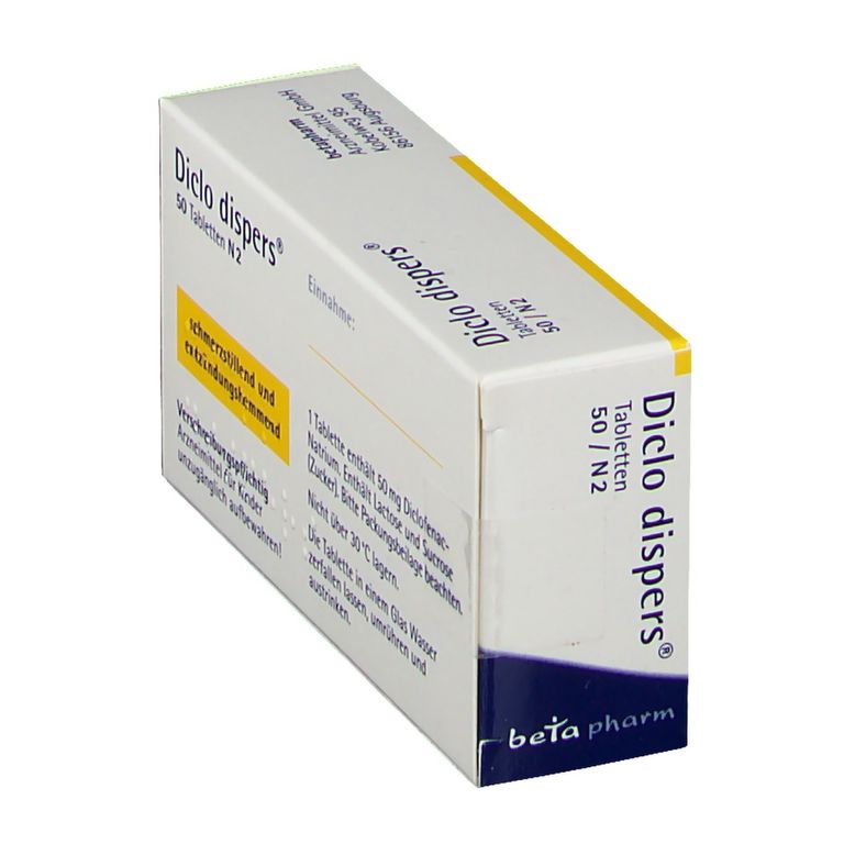 Diclo dispers® 50 St mit dem E-Rezept kaufen - Shop Apotheke