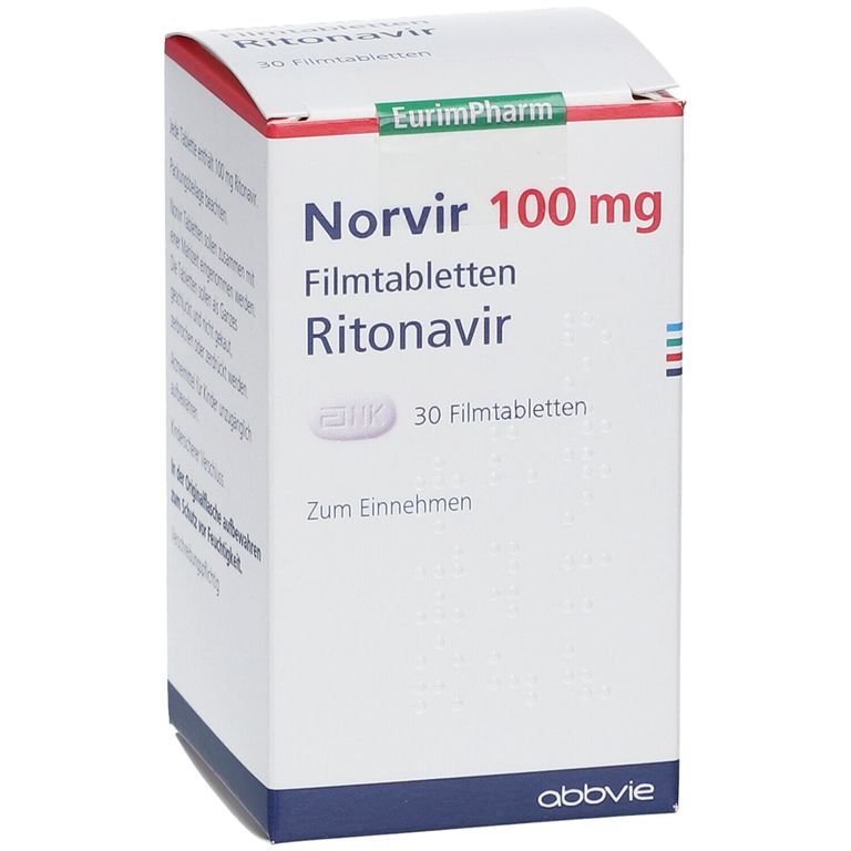 NORVIR 100 mg Filmtabletten 30 St mit dem E-Rezept kaufen - Shop Apotheke