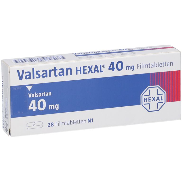 Valsartan HEXAL® 40 mg 28 St mit dem E-Rezept kaufen - Shop Apotheke