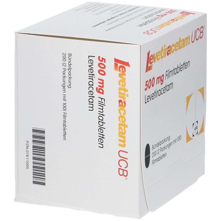 Levetiracetam UCB® 500 mg 200 St mit dem E-Rezept kaufen - Shop Apotheke