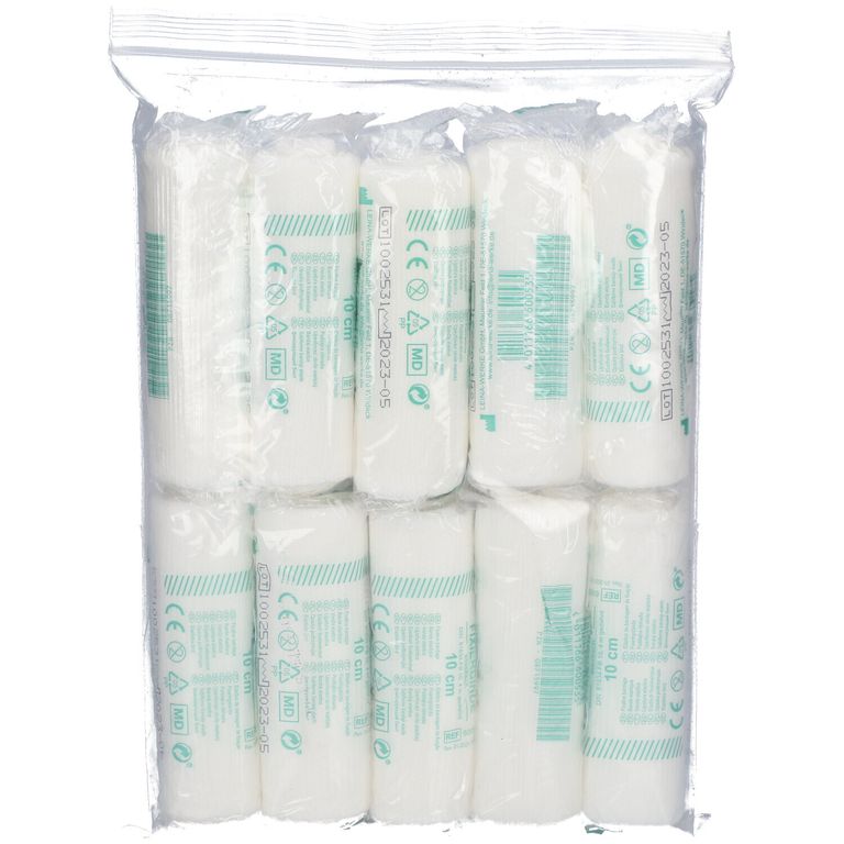 MULLBINDEN 10 cm x 4 m elastisch 10 St - Shop Apotheke