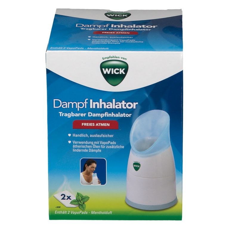 WICK Dampf-Inhalator mit Wick VapoPads® 1 St - Shop Apotheke