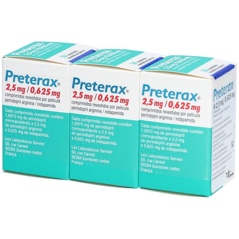 Preterax N 2,5 mg/0,625 mg 90 St mit dem E-Rezept kaufen - Shop Apotheke