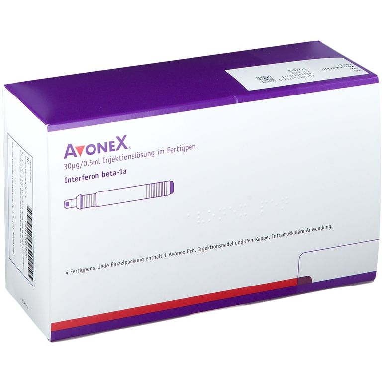 Avonex® 30 µg/0,5 ml 4 St mit dem E-Rezept kaufen - Shop Apotheke