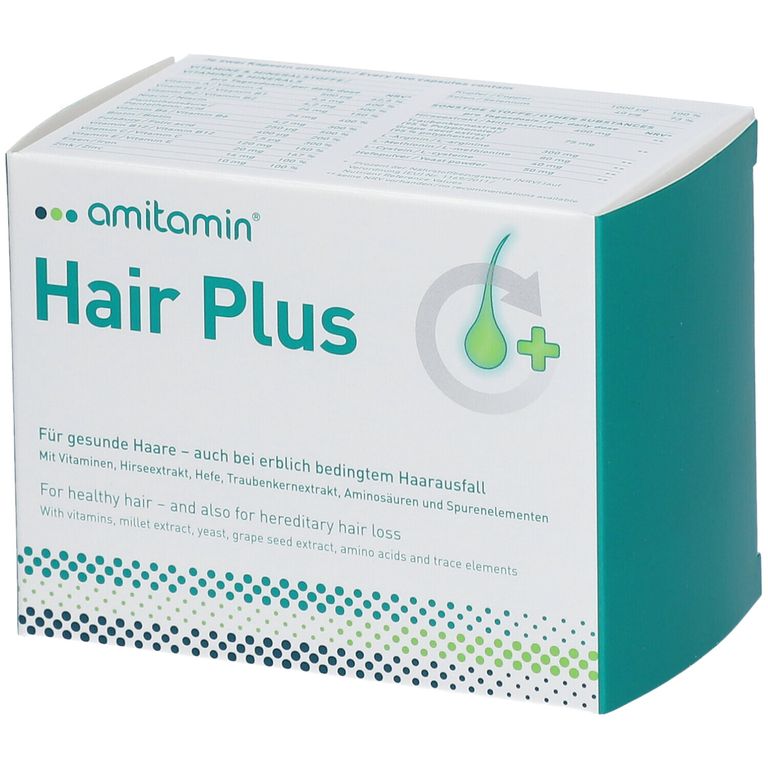 amitamin® Hair Plus 60 St - Shop Apotheke