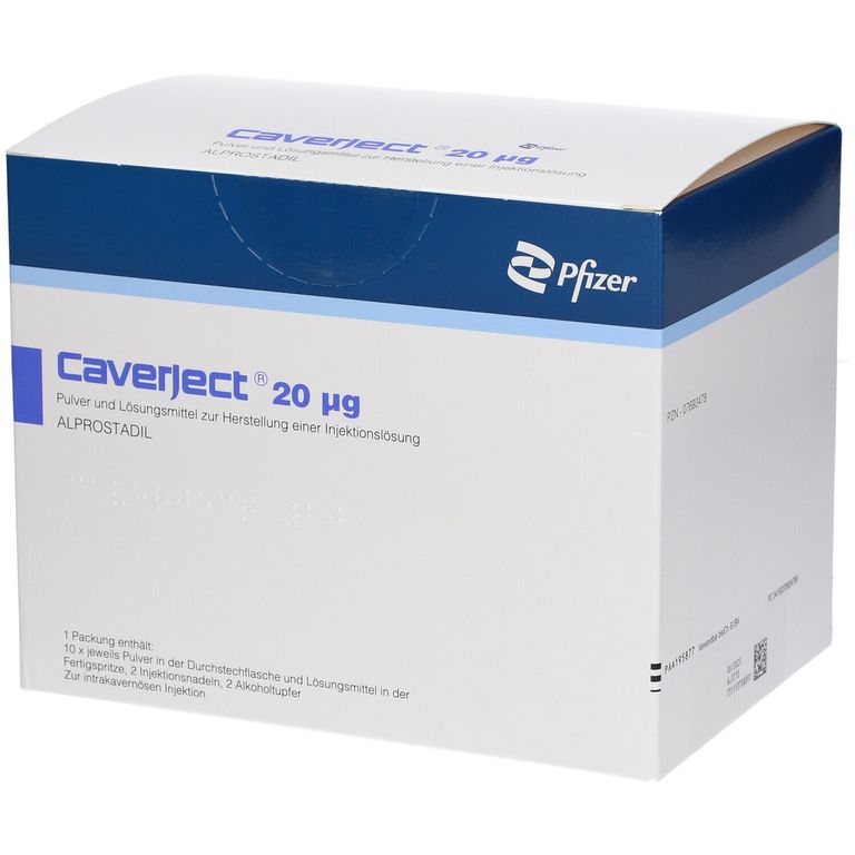Caverject® 20 ug 10 St mit dem E-Rezept kaufen - Shop Apotheke