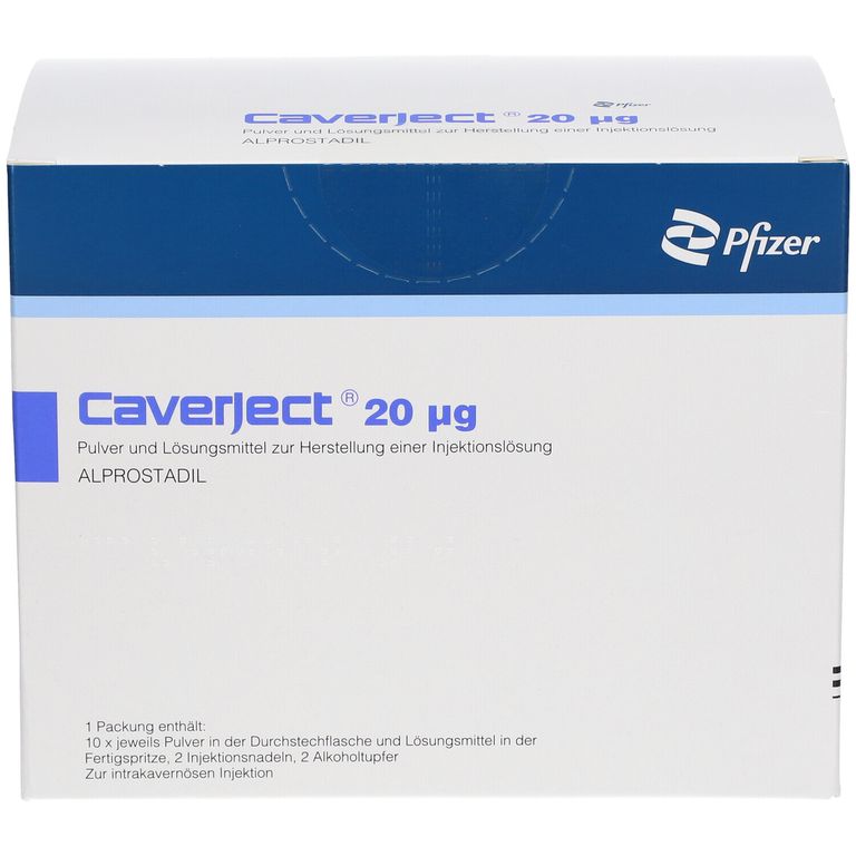 Caverject® 20 ug 10 St mit dem E-Rezept kaufen - Shop Apotheke