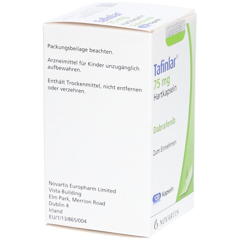 Tafinlar® 75 mg 1x120 St mit dem E-Rezept kaufen - Shop Apotheke