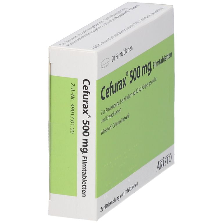 Cefurax® 500 mg 20 St mit dem E-Rezept kaufen - Shop Apotheke