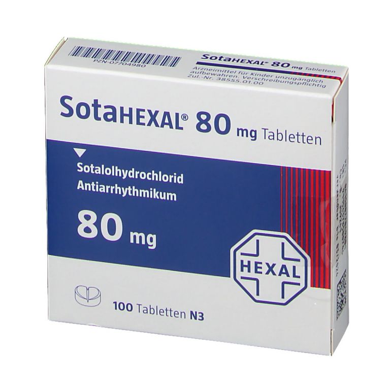 SotaHEXAL® 80 mg 100 St mit dem E-Rezept kaufen - Shop Apotheke