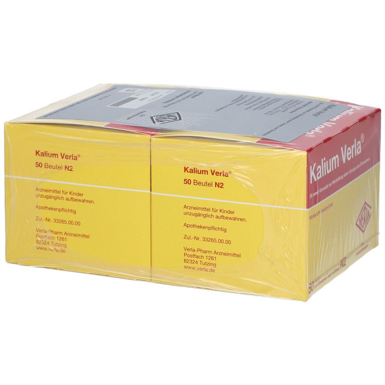 Kalium Verla® Granulat Beutel 100 St - Shop Apotheke