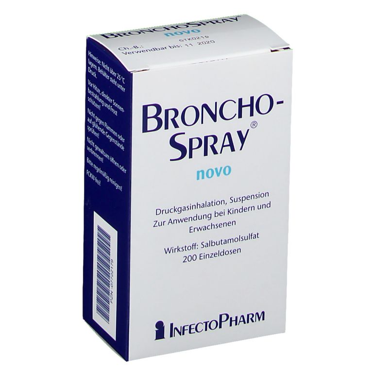 Bronchospray® novo 1 St mit dem E-Rezept kaufen - Shop Apotheke