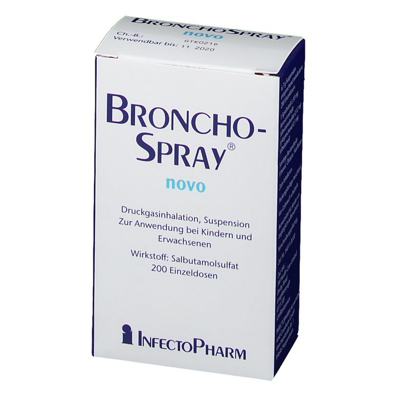Bronchospray® novo 1 St mit dem E-Rezept kaufen - Shop Apotheke