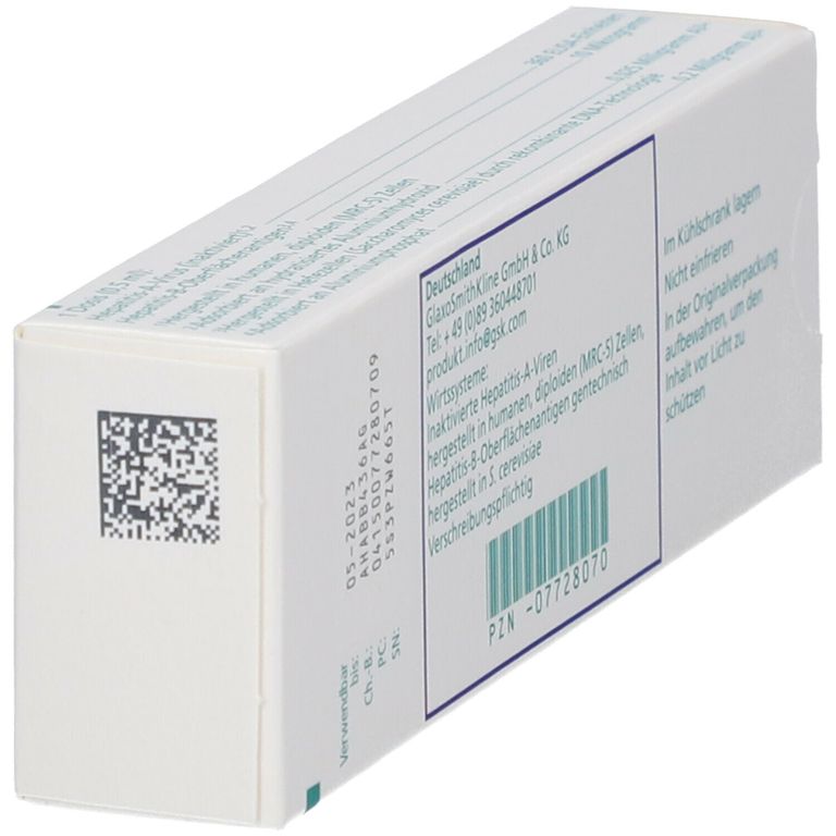 Twinrix Kinder 1x1 St mit dem E-Rezept kaufen - Shop Apotheke