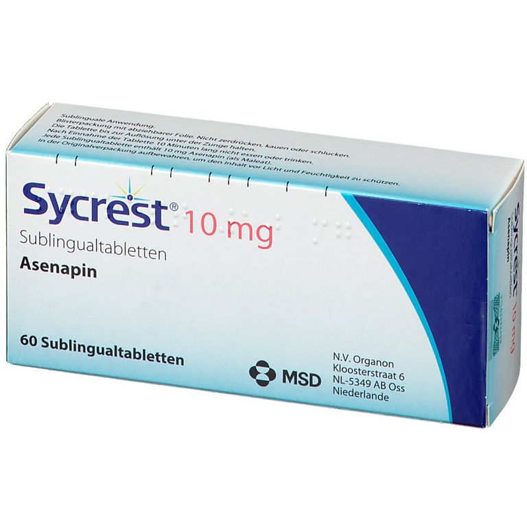Sycrest® 10 mg 60 St mit dem E-Rezept kaufen - Shop Apotheke