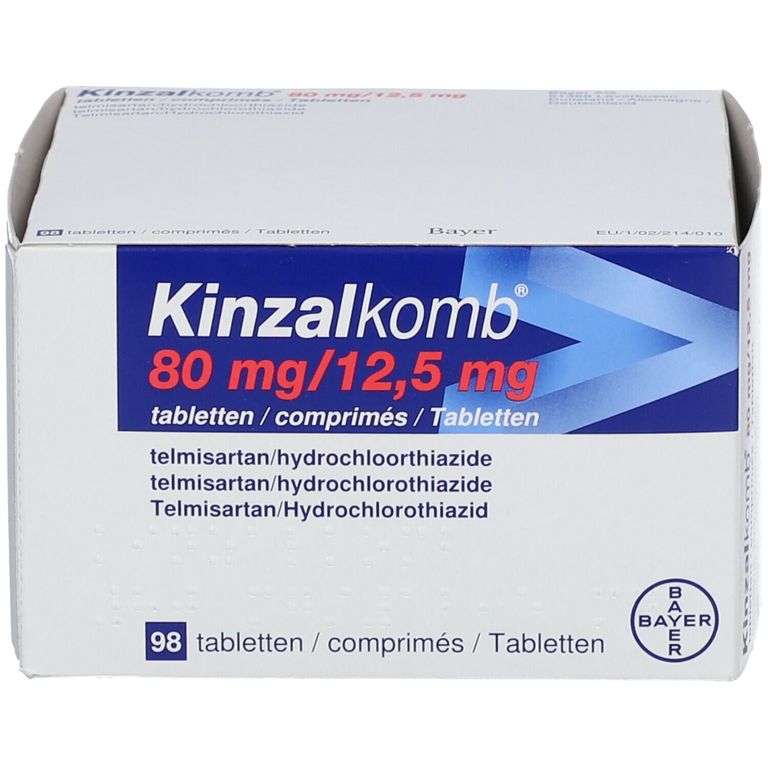 Kinzalkomb 80 mg/12,5 mg 98 St mit dem E-Rezept kaufen - Shop Apotheke